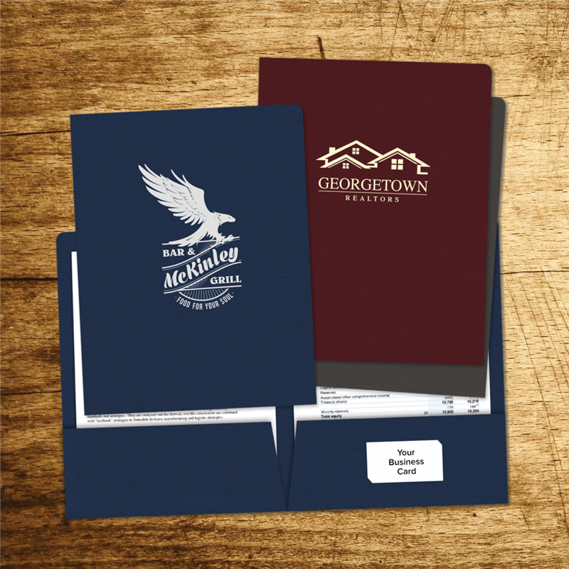 [FOLDERS - Foil Stamped] Minuteman Press